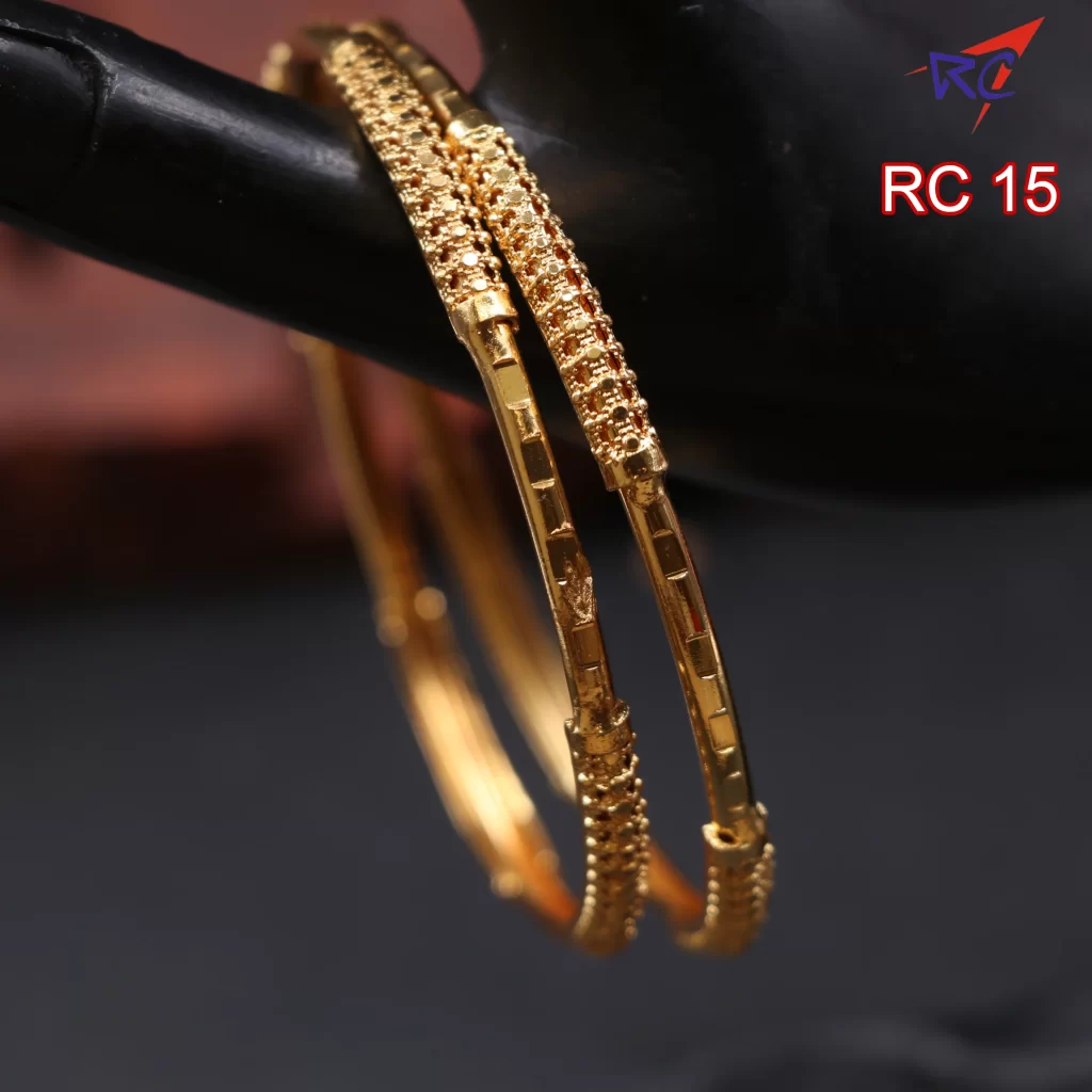 Simple pipe & Net design Forming Bangle | RC Akshaya